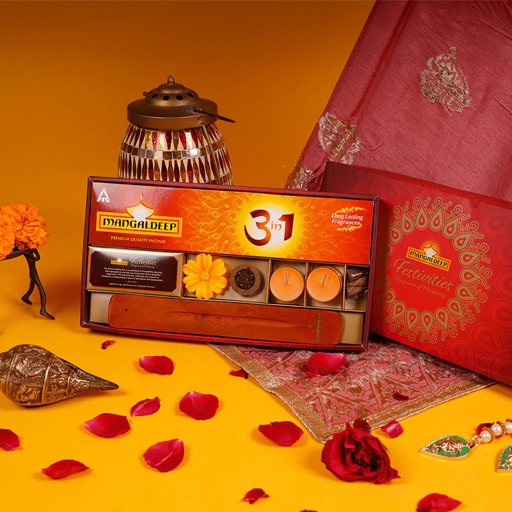 Buy Mangaldeep Festivities Gift Box - Scented Collection undefined ...