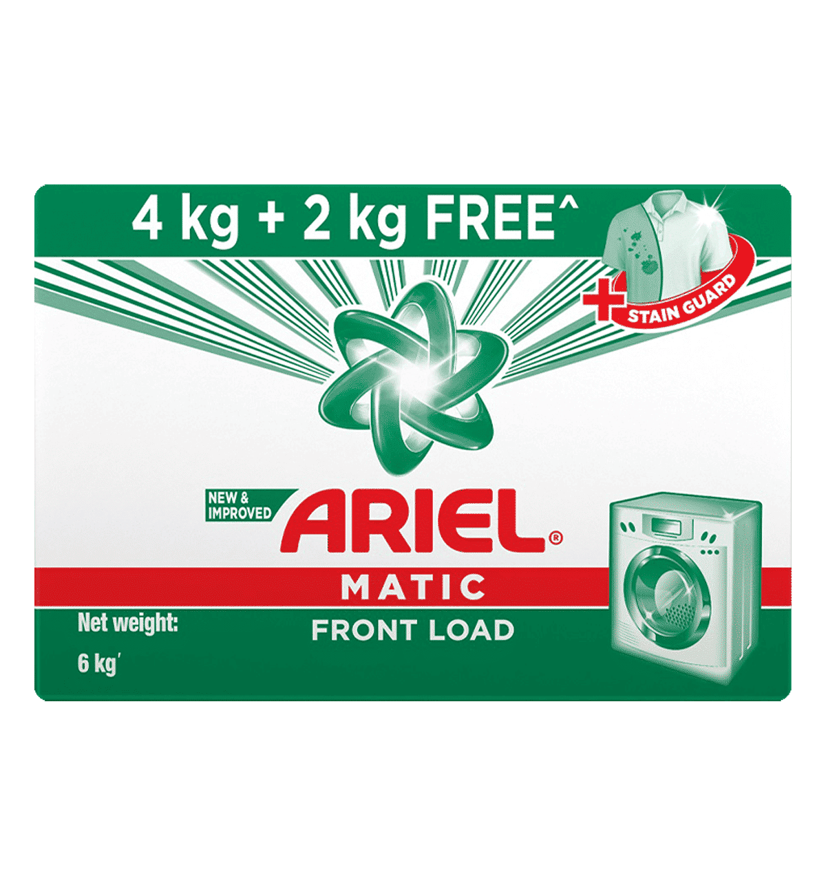 Buy Ariel Ariel Matic Front Load Detergent Powder 6 kg Online At Rs ...