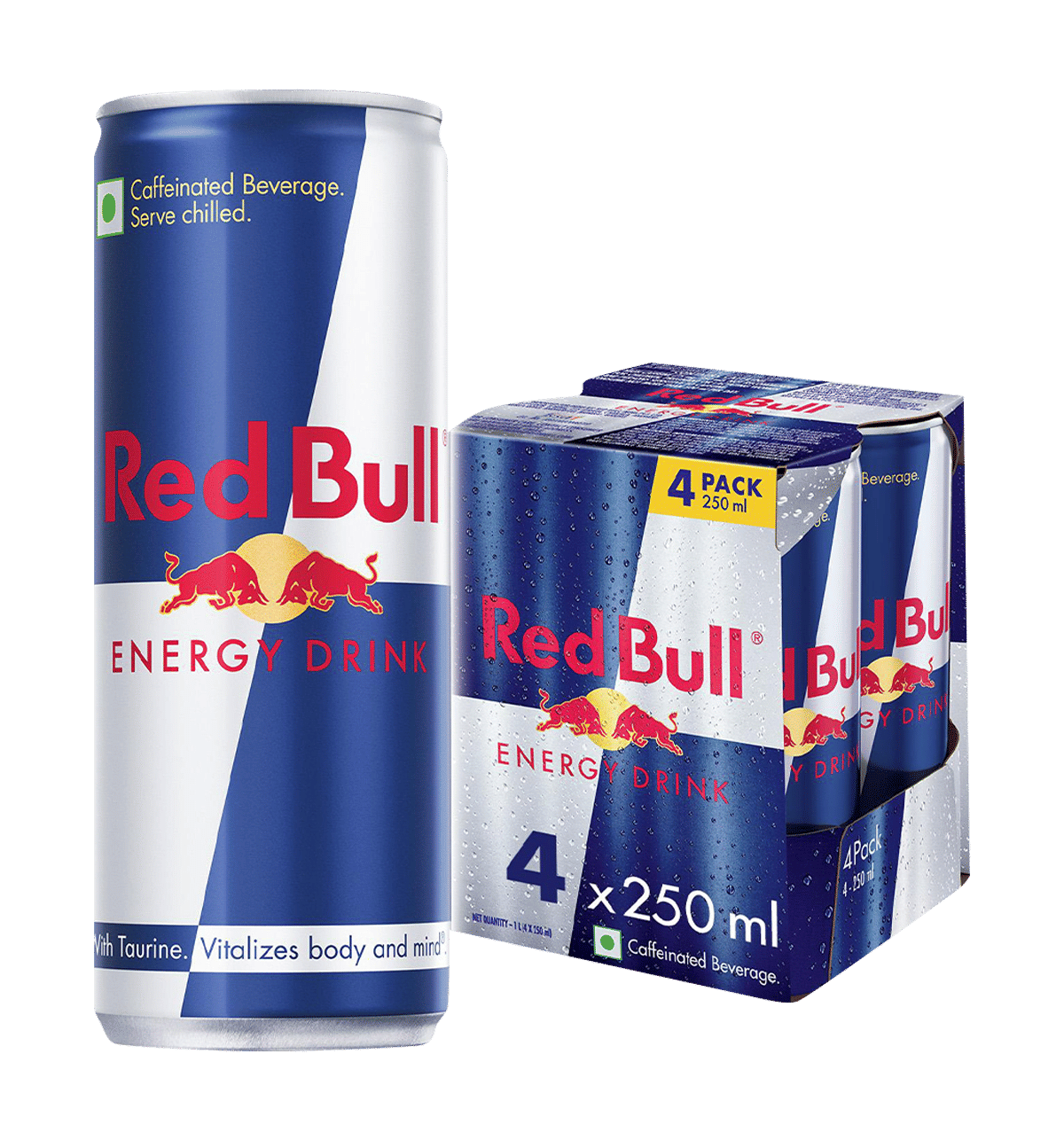 Buy Red Bull Red Bull Energy Drink Multipack 250ml 4 pieces Online At ...
