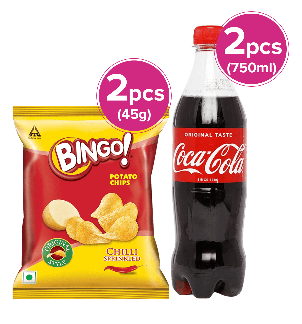 Buy Coca Cola Party Starter Combo 1 combo Online At Rs. 130 | Instant ...