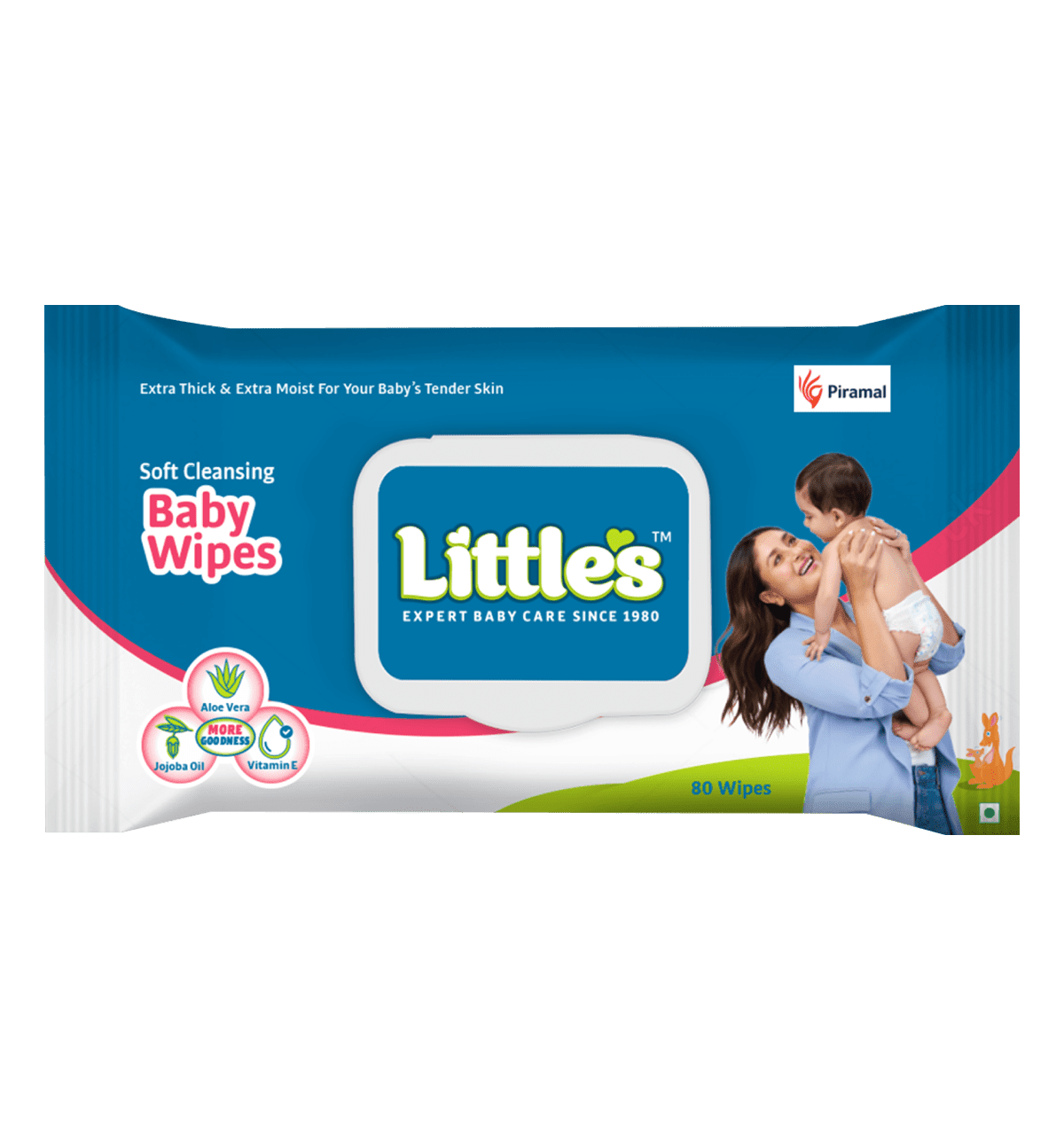 Buy Little's Little'S Soft Cleansing Baby Wipes Lid Pack Contains Aloe ...