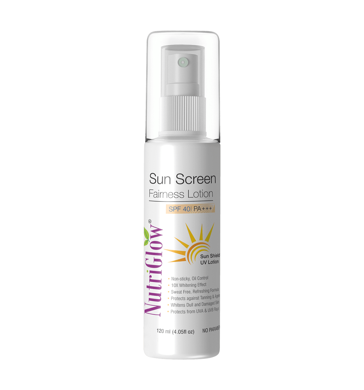 Buy NutriGlow NutriGlow Sunscreen Lotion Spf 40, Uva & Uvb Rays ...