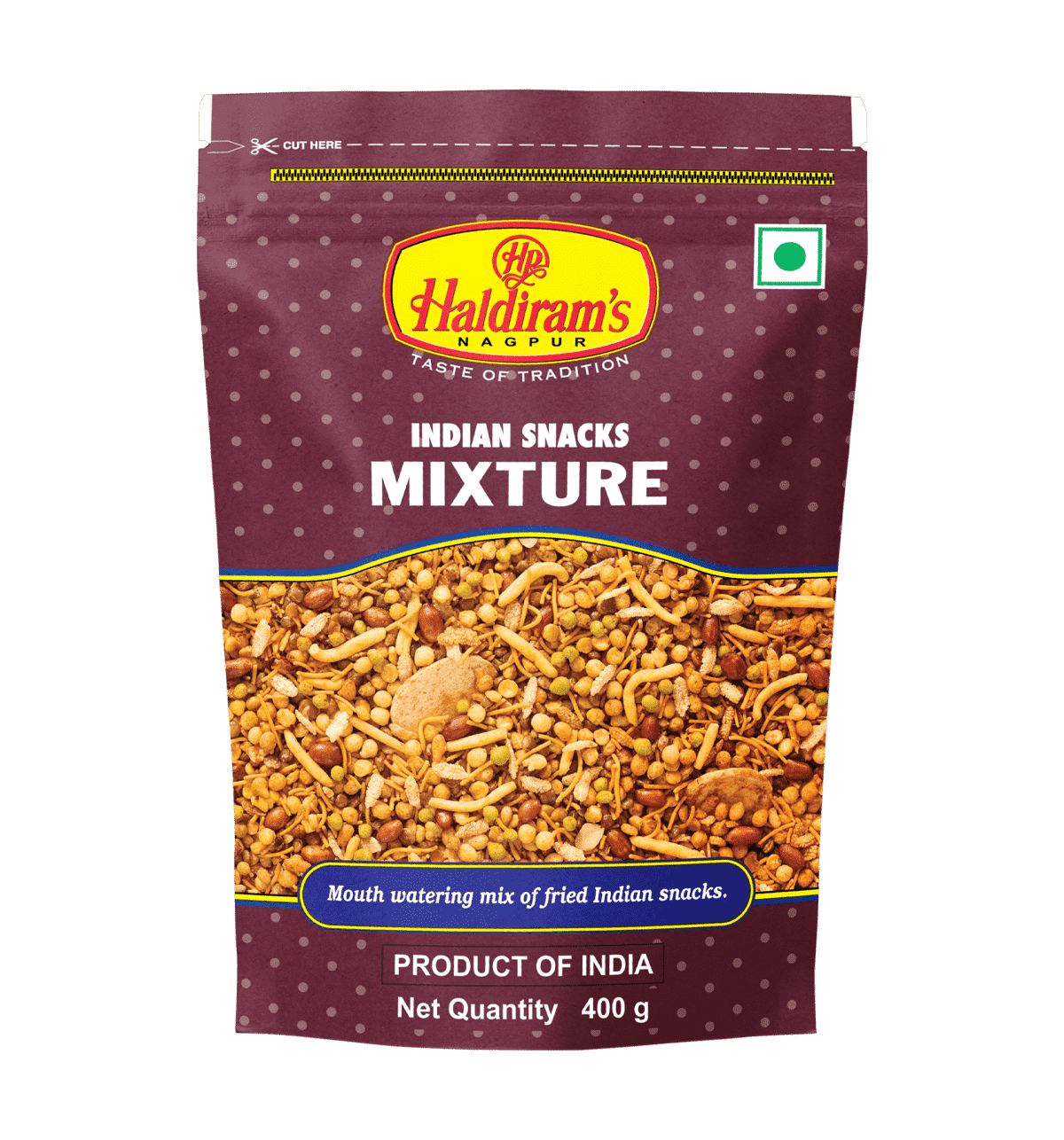 Buy Haldiram's Nagpur Haldiram's Nagpur Mixture Namkeen 400 g Online At Rs. 88 | Instant Delivery