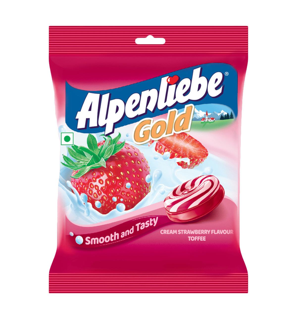 Buy Alpenliebe Alpenliebe Gold Strawberry Sugar Candy 144 g Online At ...