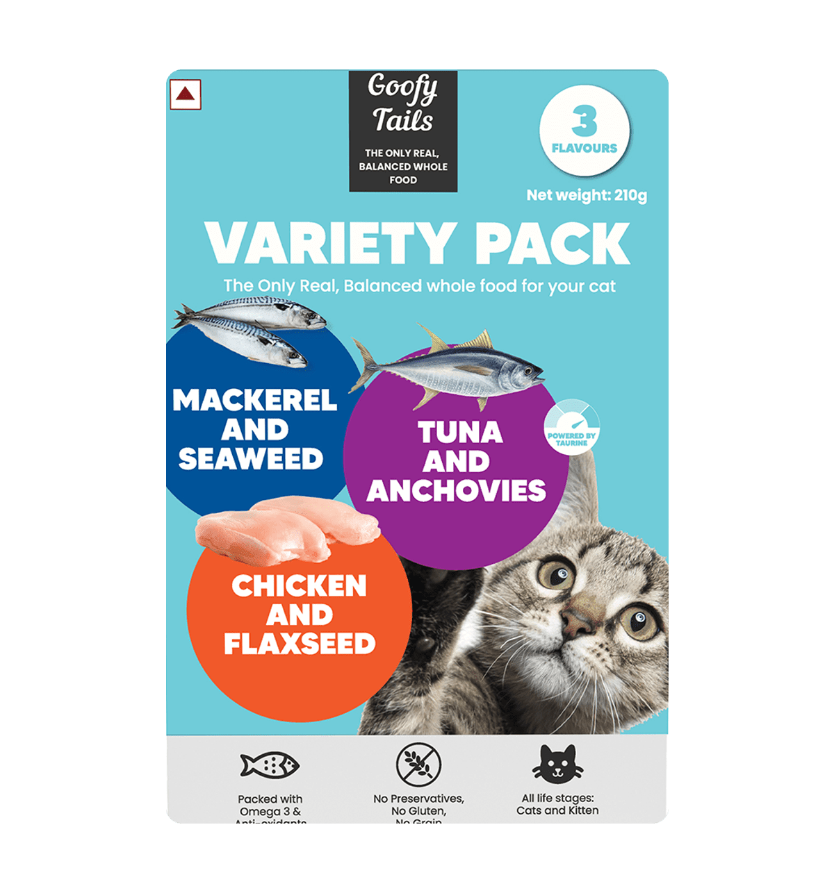 Buy Goofy Tails Goofy Tails Trial Variety Pack Meal Wet Cat Food And ...