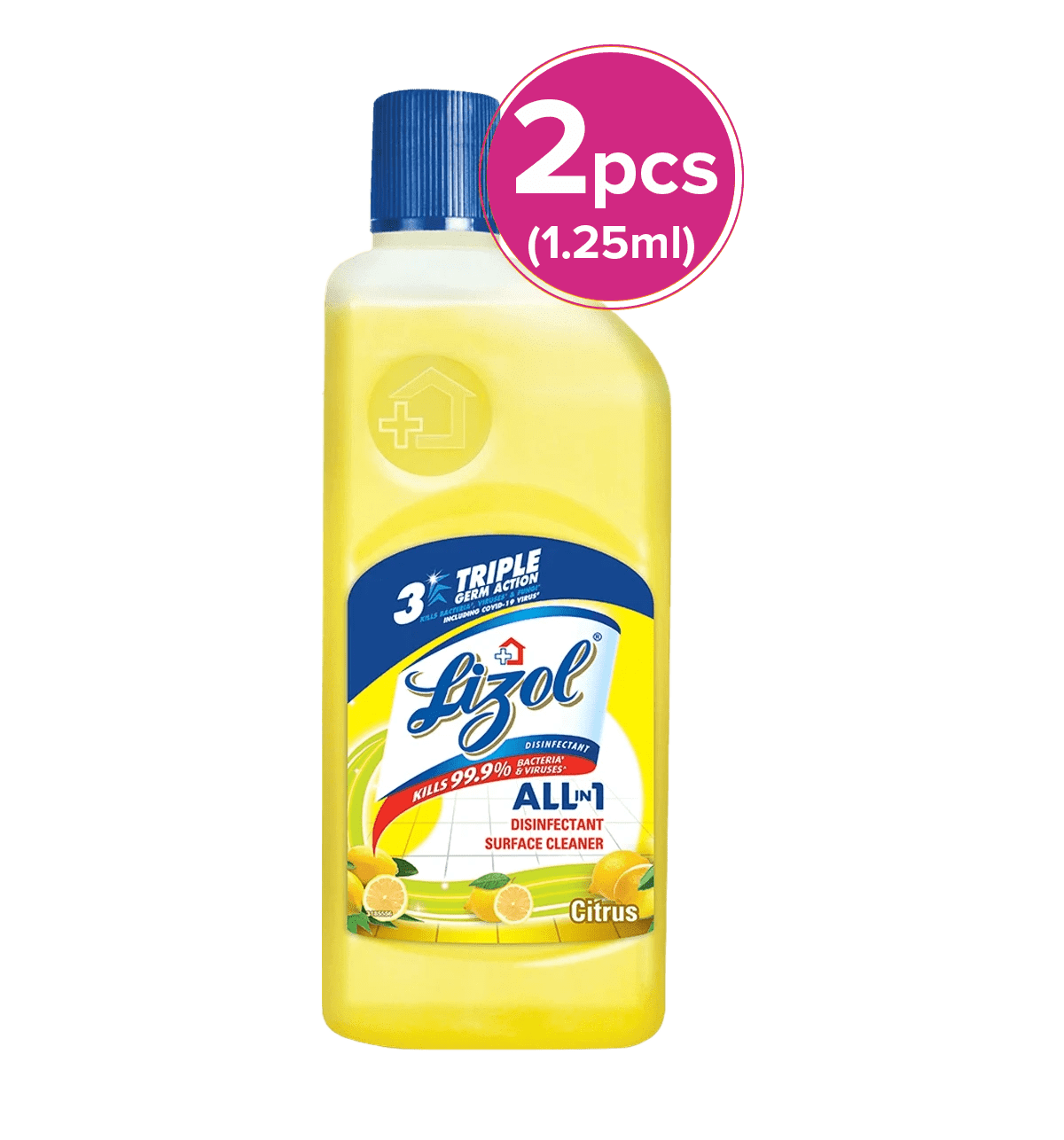 Buy Lizol Lizol Disinfectant Surface & Floor Cleaner Liquid Citrus 2 ...