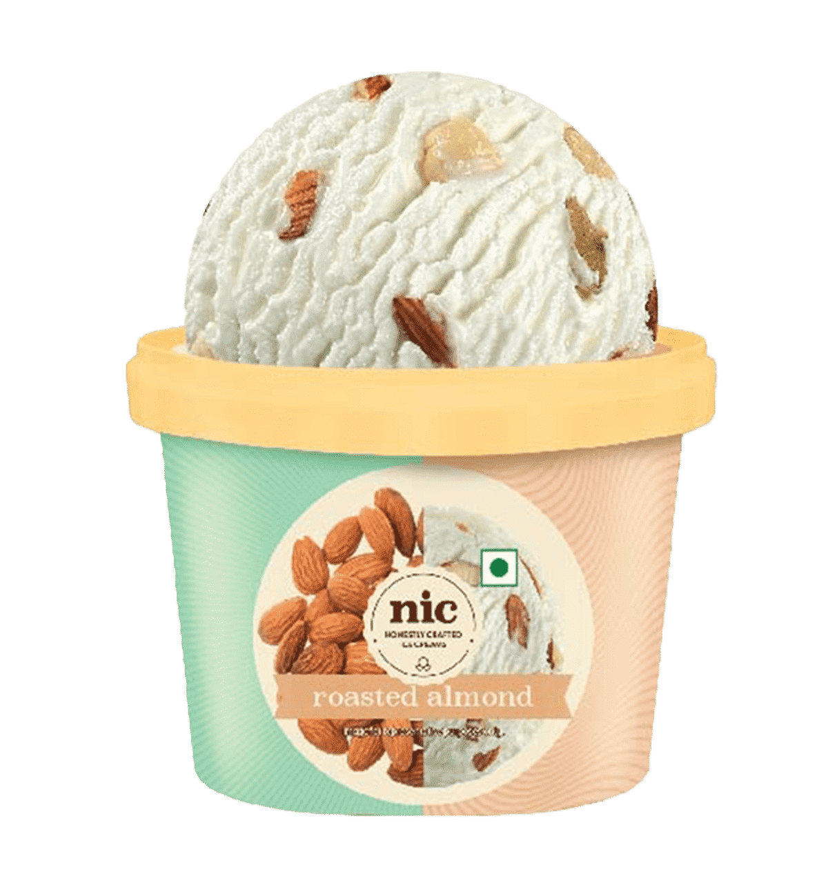 Buy NIC Ice Cream NIC Ice Cream Roasted Almond Ice Cream 3 pieces ...