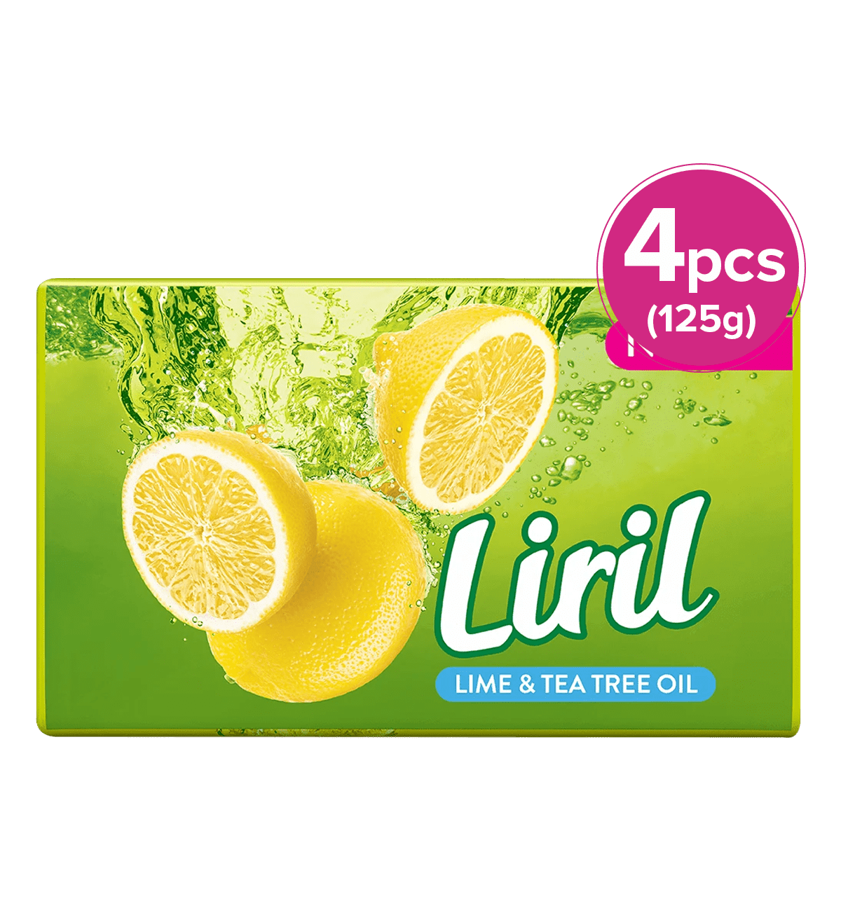 Buy Liril Liril Lime & Tea Tree Oil Soap 4 pieces Online At Rs. 320 ...