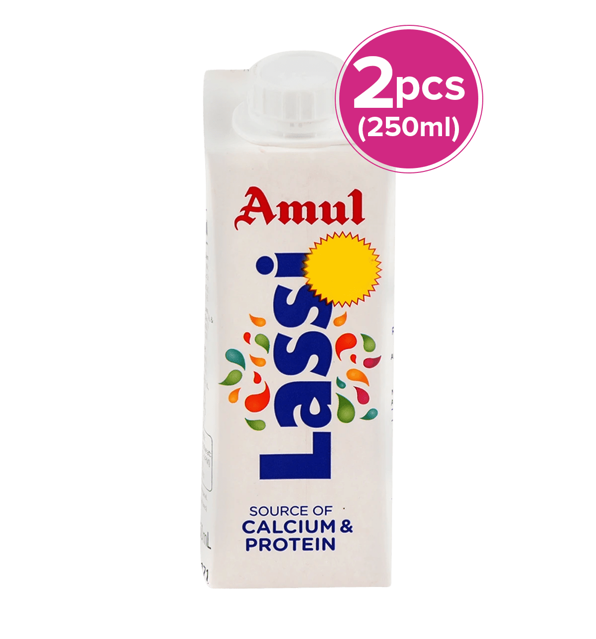 Buy Amul Amul Rose Flavoured Lassi 2 pieces Online At Rs. 50 | Instant ...