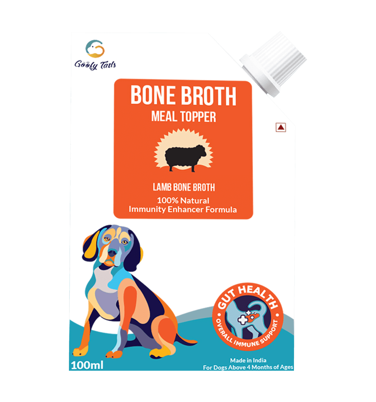 Buy Goofy Tails Goofy Tails Lamb Bone Broth For Dogs-100Ml 100 ml ...