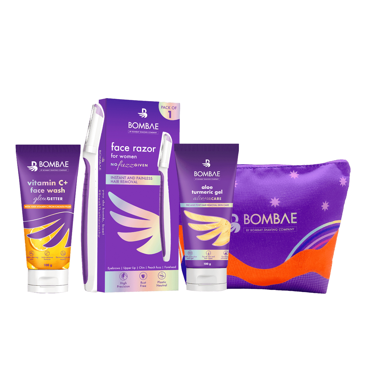 Buy Bombae Bombae Glowing Skincare Gift Box 300 g Online At Rs. 599 ...