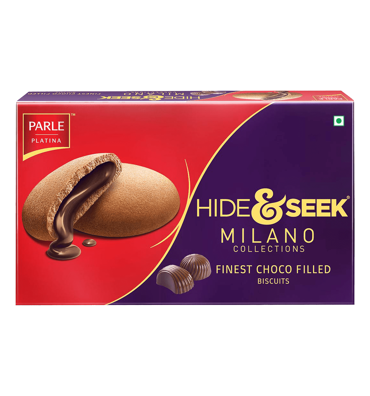 Buy Parle Parle Milano Center Filled Regular Chocolate 250 g Online At ...