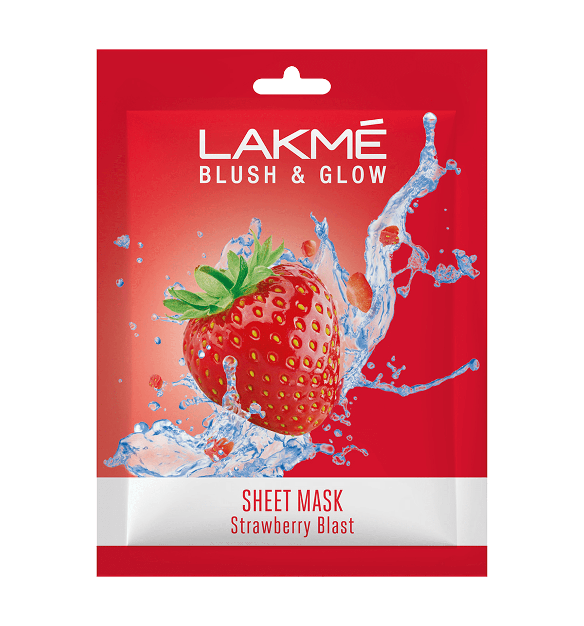 Buy Lakme Lakme Blush & Glow Strawberry Sheet Mask 1 Piece Online At Rs ...