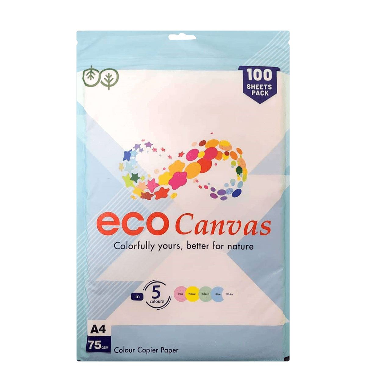 Buy Jk Paper Jk Paper Jk Eco Canvas Multi Colour A4 Copier Paper 75 Gsm - Assorted 1 pack Online ...