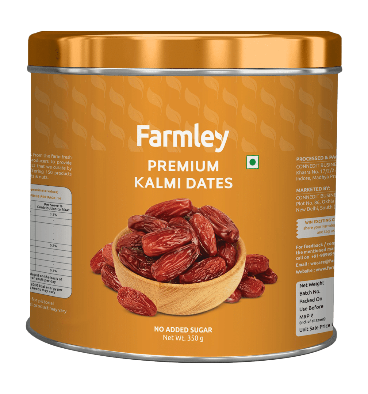 Buy Farmley Farmley Premium Kalmi Dates 350 g Online At Rs. 549 ...