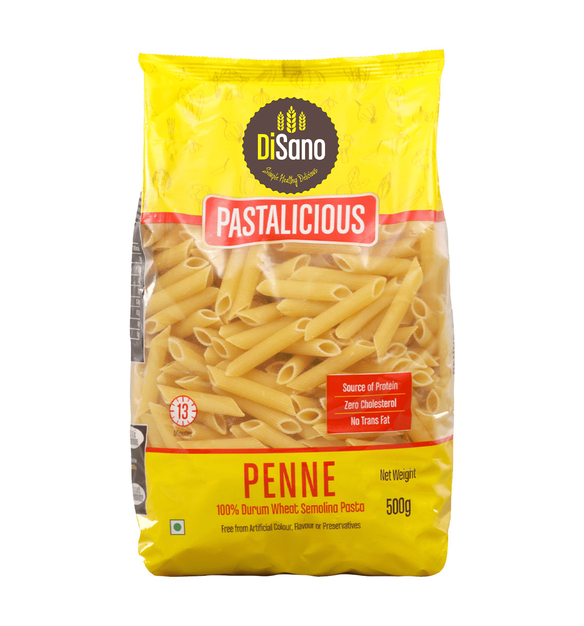 Buy Disano Disano Penne Pasta 100% Durum Wheat 500 g Online At Rs. 175 ...