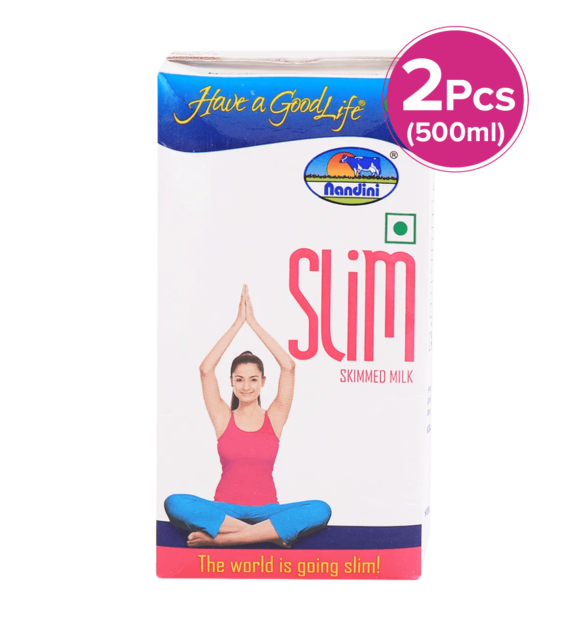 Buy Nandini Nandini GoodLife Slim Skimmed Milk 2 pieces Online At Rs ...