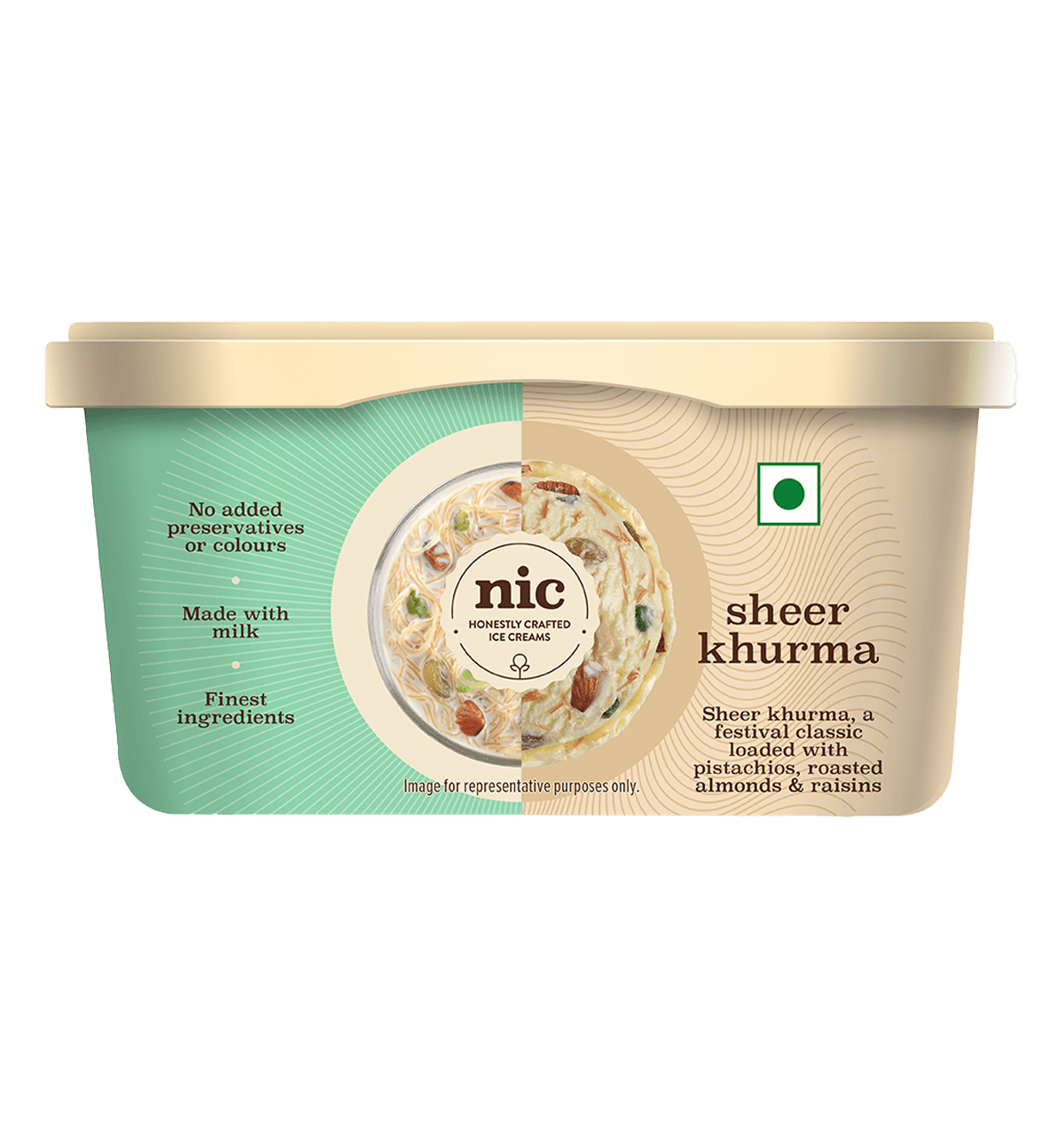 Buy NIC Ice Cream NIC Ice Cream Sheer Khurma 500 ml Online At Rs. 340 ...