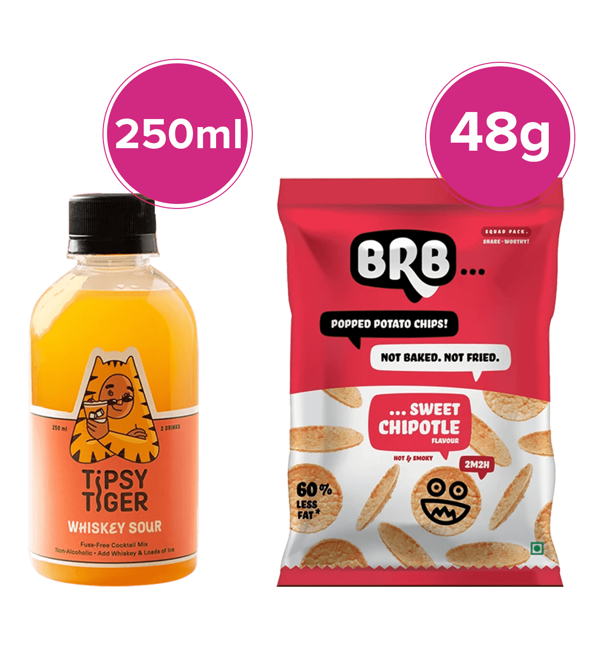 Buy Tipsy Tiger Tipsy Tiger Whiskey Sour Cocktail & BRB Popped Potato ...