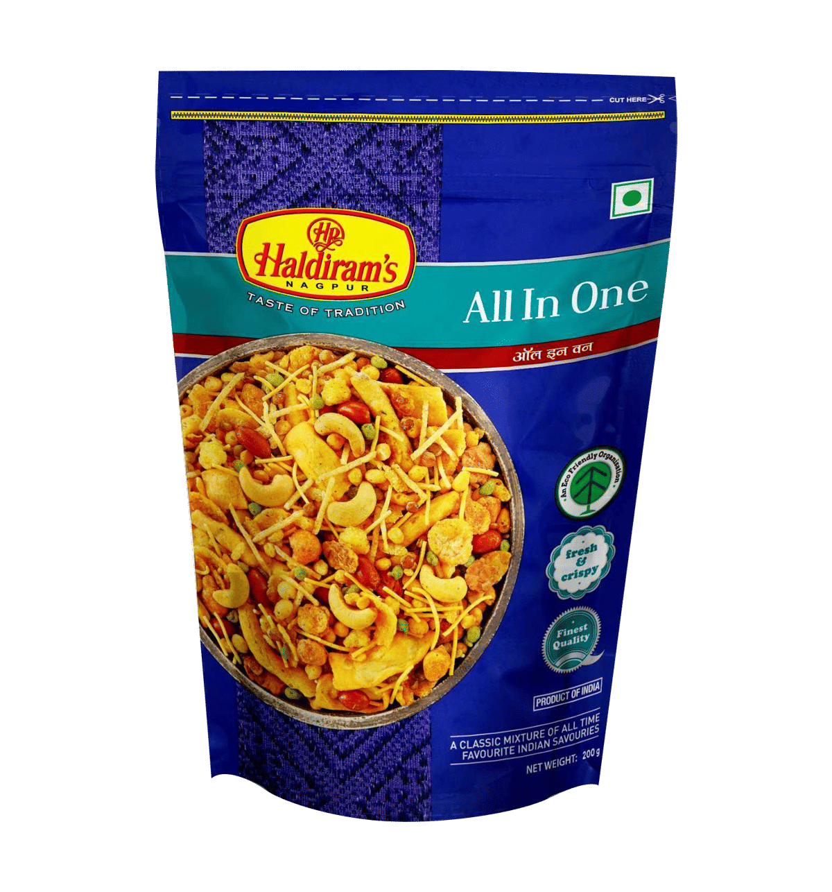 Buy Haldiram's Nagpur Haldiram's Nagpur All In One POUCH 200 g Online At Rs. 55 | Instant Delivery