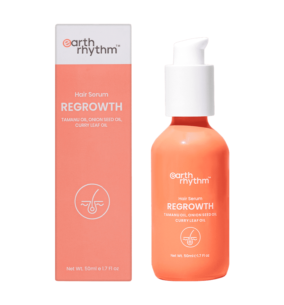 Buy Earth Rhythm Earth Rhythm Regrowth Hair Serum 50 ml Online At Rs ...