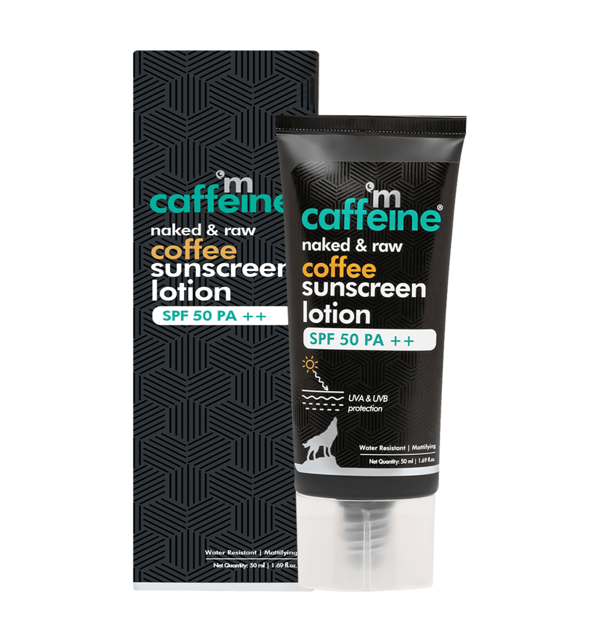 Buy mCaffeine Mcaffeine Coffee Sunscreen Lotion Spf 50 Pa++ 50 ml ...