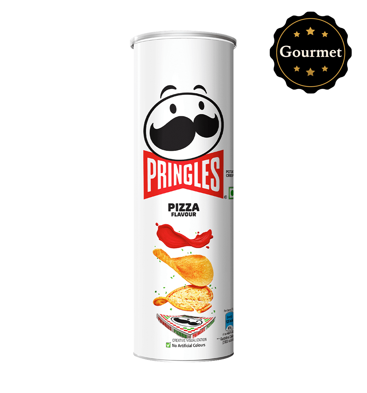 Buy Pringles Pringles Pizza Flavour Potato Chips 102 g Online At Rs ...