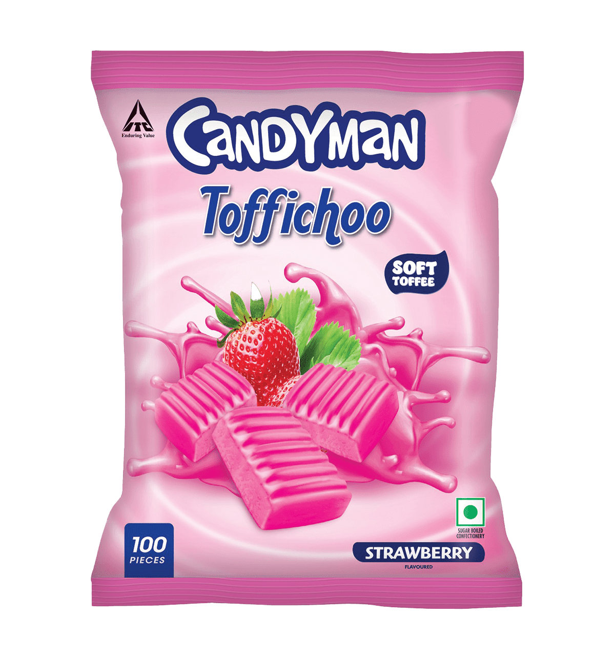 Buy Candyman Tofficho Strawberry Candy Online (240 g) At Best Price