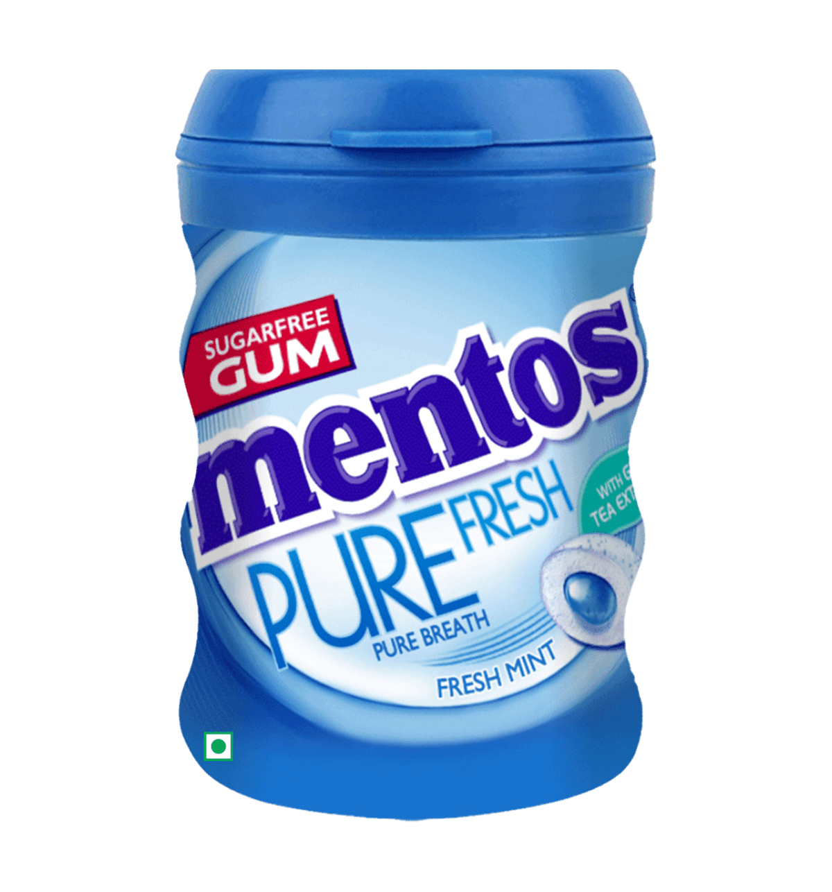 Buy Mentos Mentos Pure Fresh Sugarfree Mint Chewing Gum with Green Tea ...