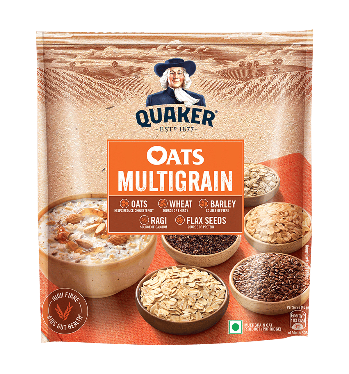 Buy Quaker Quaker Oats Multigrain 600 g Online At Rs. 192 | Instant ...