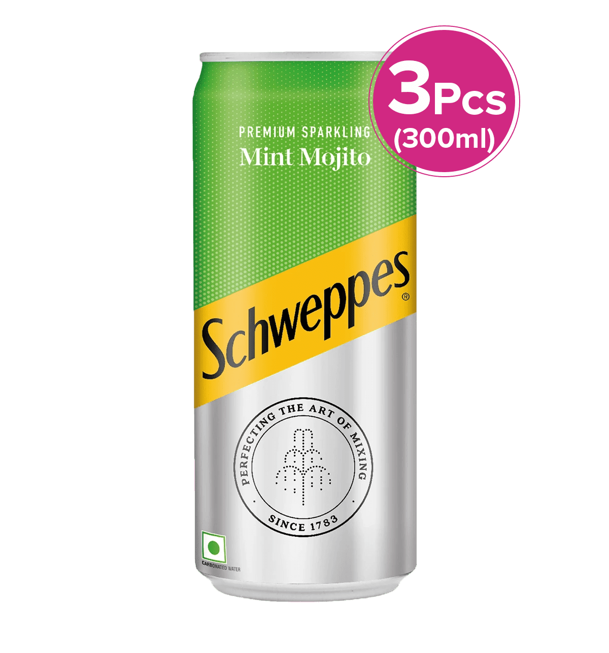 Buy Schweppes Mint Mojito Sparkling Mixer Can Online (3 pieces) At Best ...