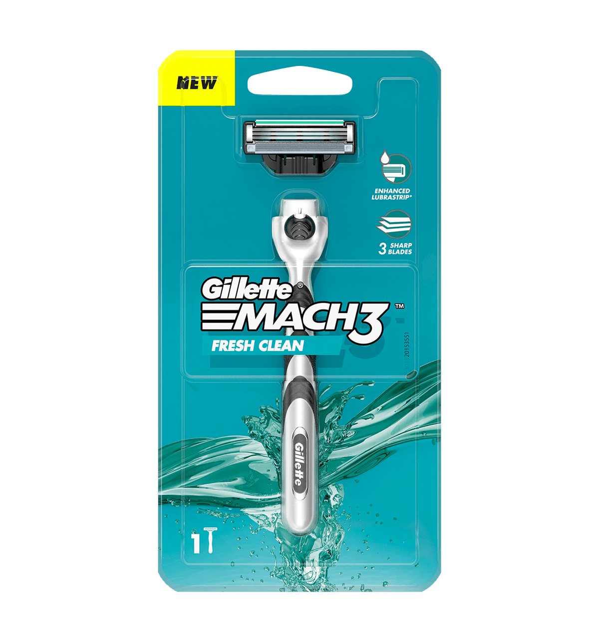 Buy Gillette Gillette Mach 3 Manual Shaving Razor 1 Piece Online At Rs ...
