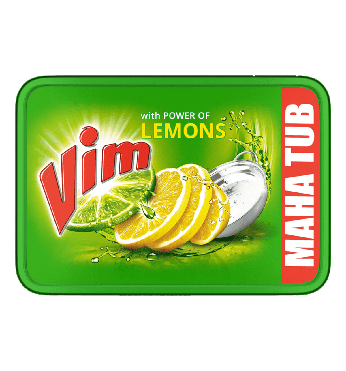 Buy Vim Vim Dishwash Bar Tub Lemon 500 g Online At Rs. 60 | Instant ...