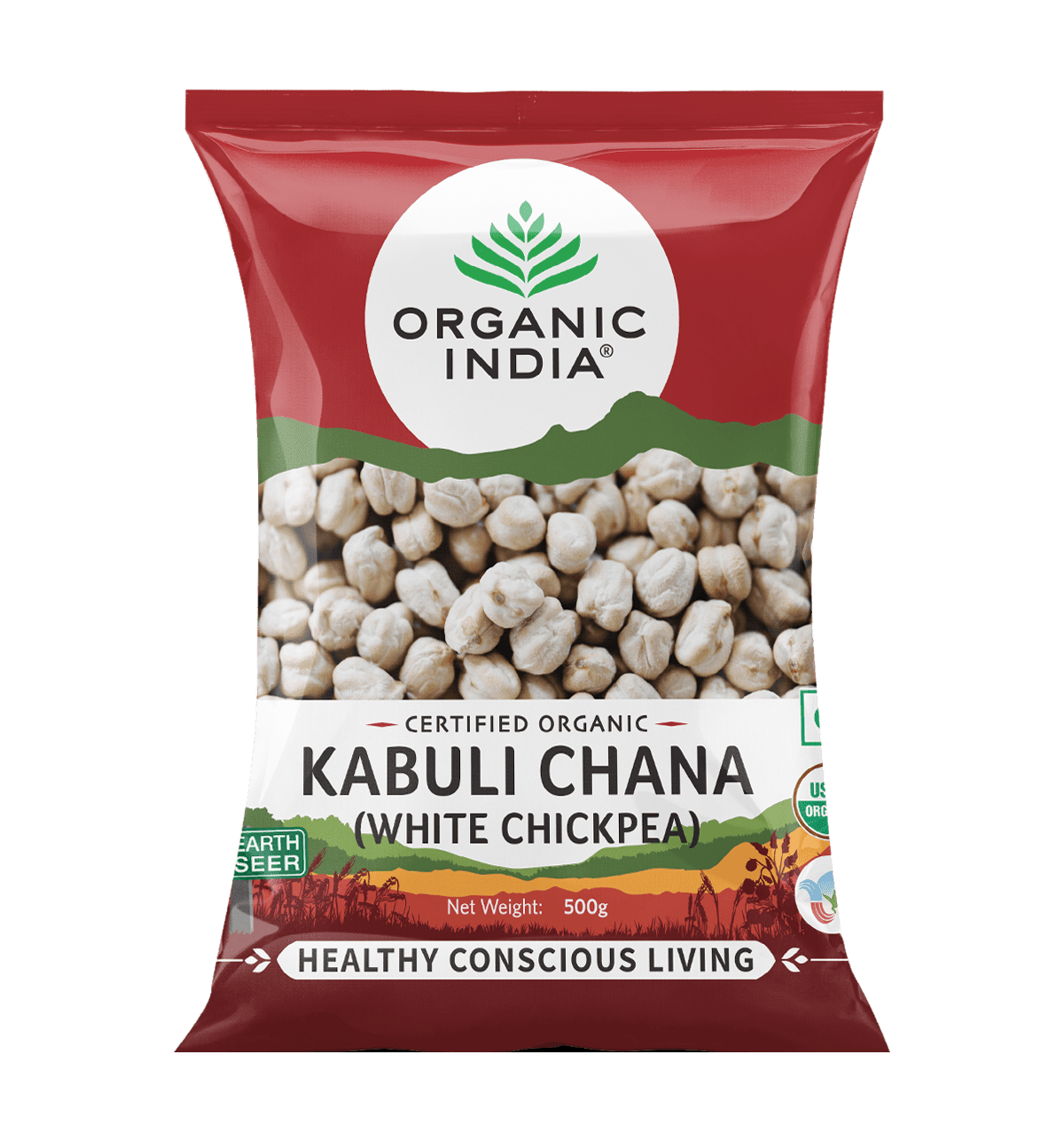 Buy Organic India Organic India Organic Kabuli Chana 500 g Online At Rs ...