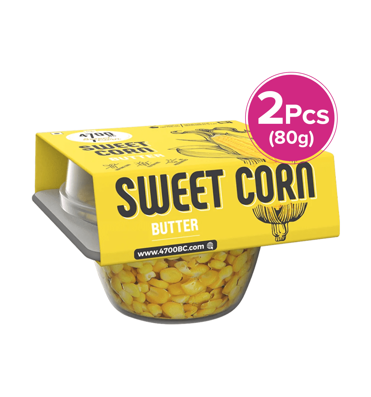 Buy 4700BC 4700BC Sweet Corn Butter Ready To Eat Cup 2 pieces Online At ...