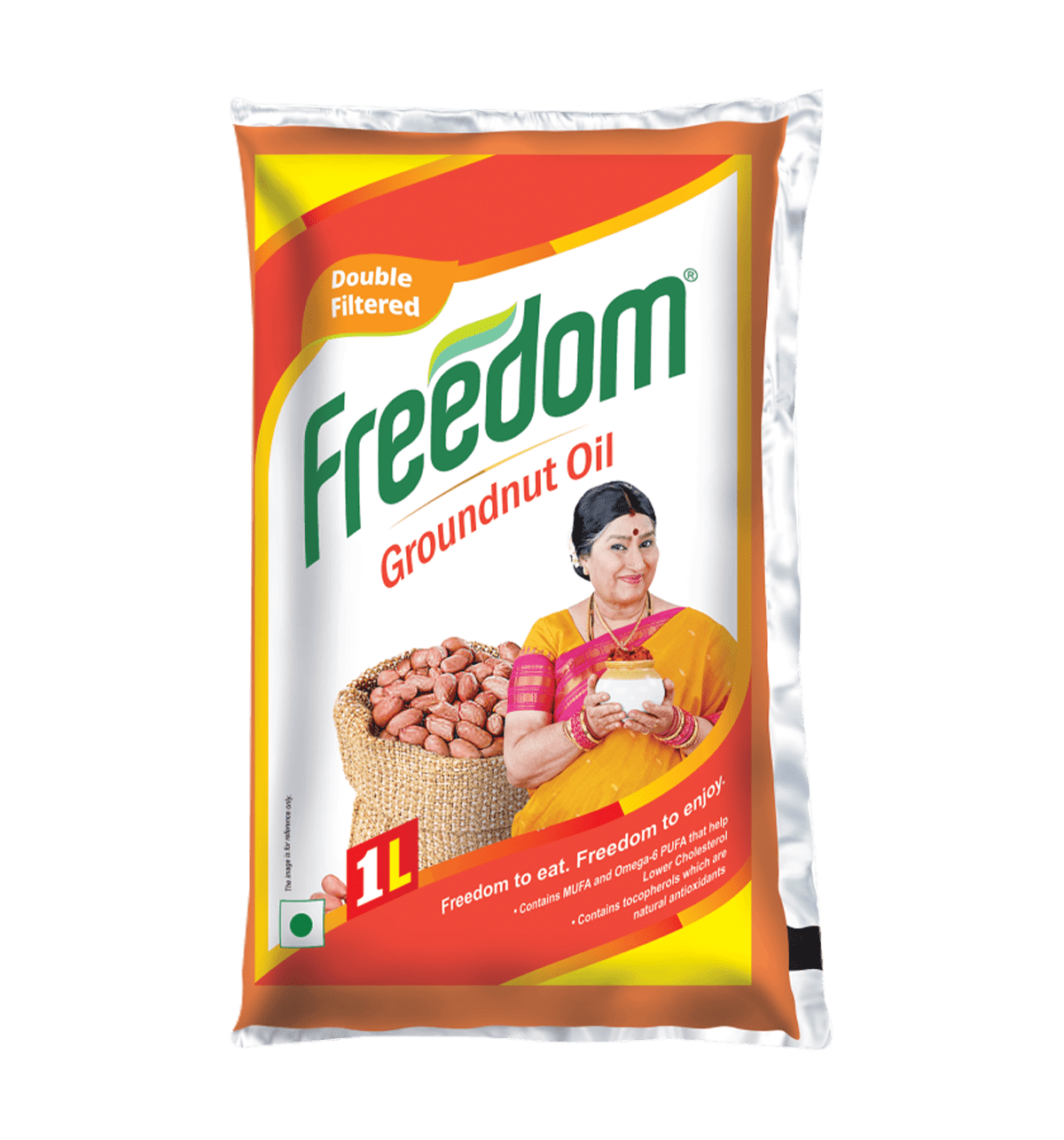 Buy Freedom Double Filtered Groundnut Oil Online (1 ltr) At Best Price