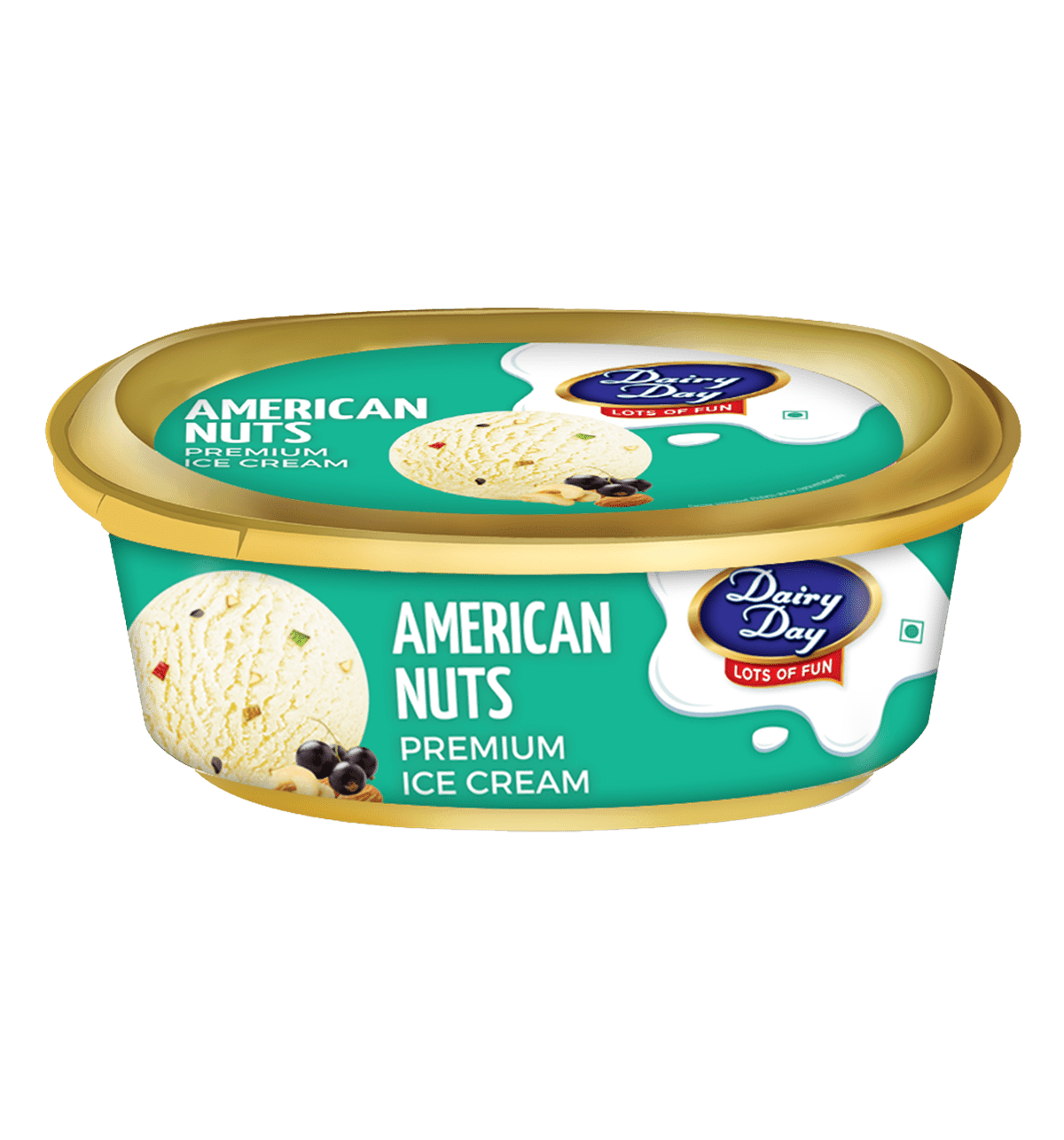 Buy Dairy Day Dairy Day American Nuts Premium Ice Cream 500 ml Online At Rs. 199 | Instant Delivery