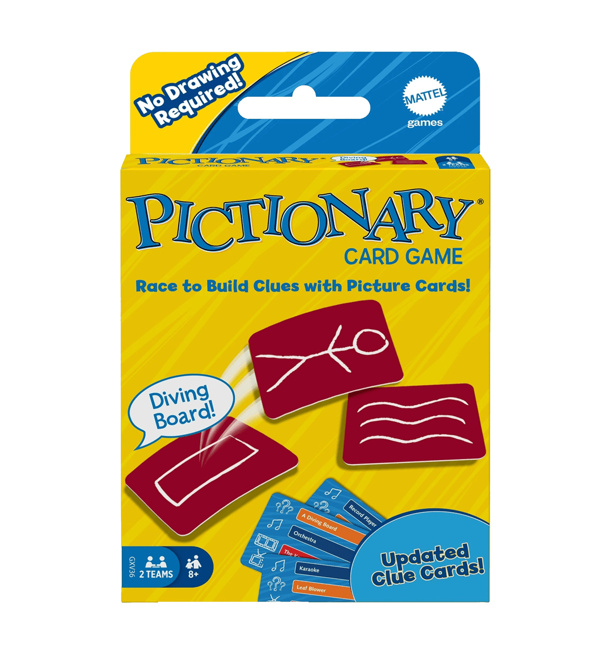 Buy Mattel Games 144 Pcs Pictionary Card Game Refresh Online (1 Piece ...