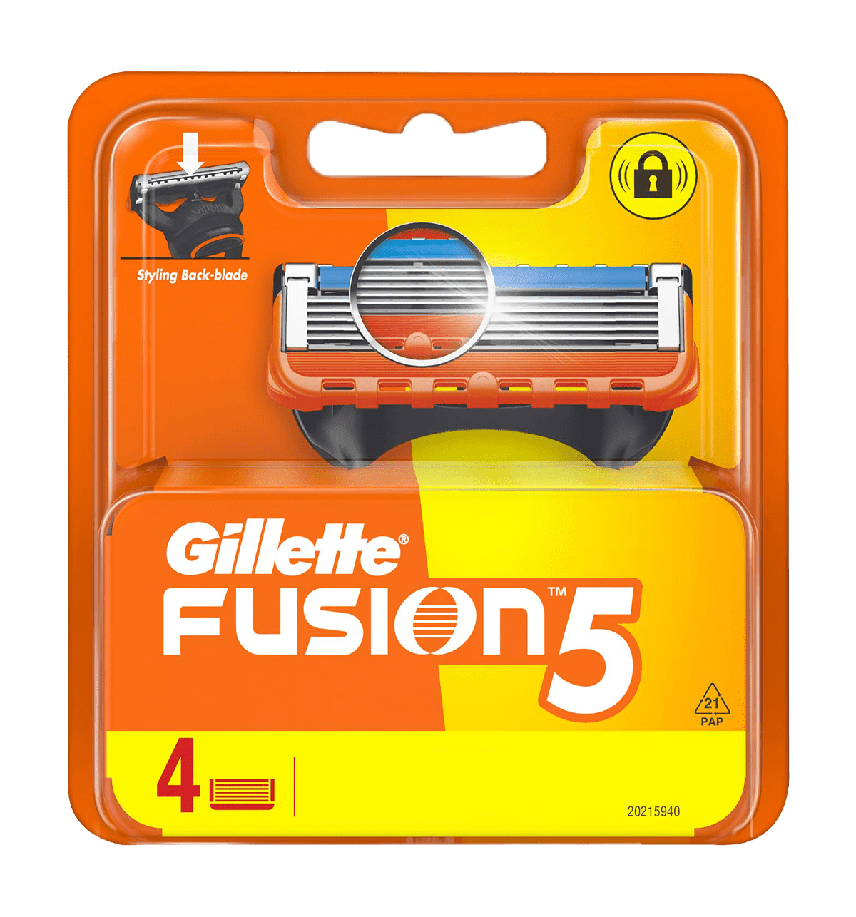 Buy Gillette Gillette Fusion Manual Shaving Razor Blades Cartridge 2 ...