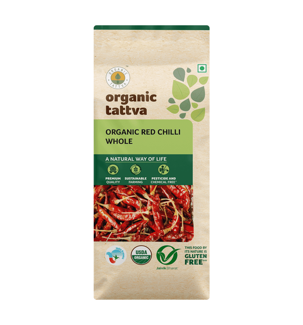Buy organic tattva organic tattva Red Chilli Whole 100 g Online At Rs ...