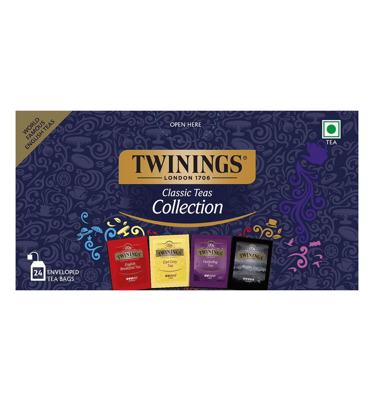 Buy Twinings Twinings Classic Teas Collection Pack 48 g Online At Rs ...