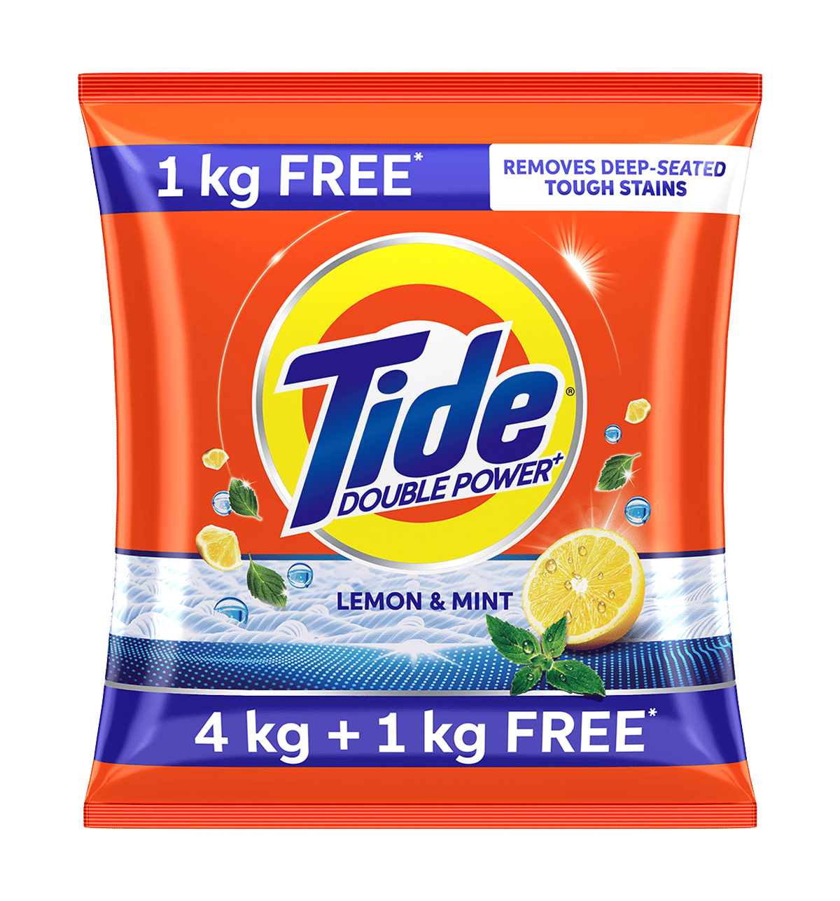Buy Tide Tide Plus Detergent Washing Powder - Lemon & Mint 5 kg Online ...