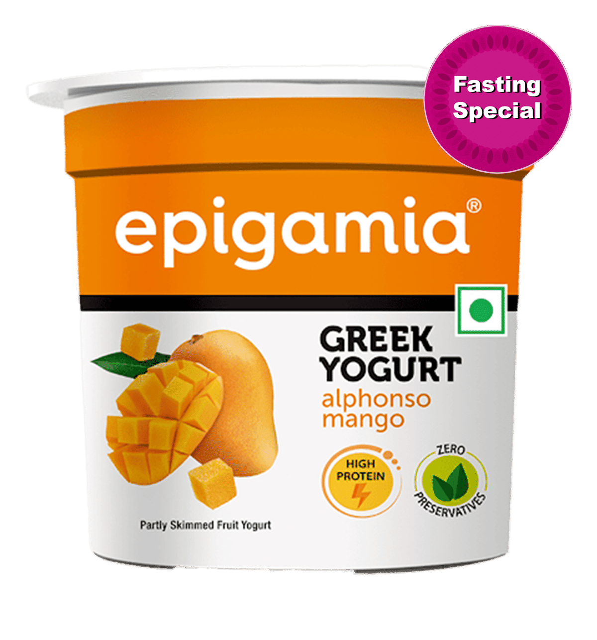 Buy Epigamia Epigamia Greek Yogurt - Mango 3 pieces Online At Rs. 180 ...