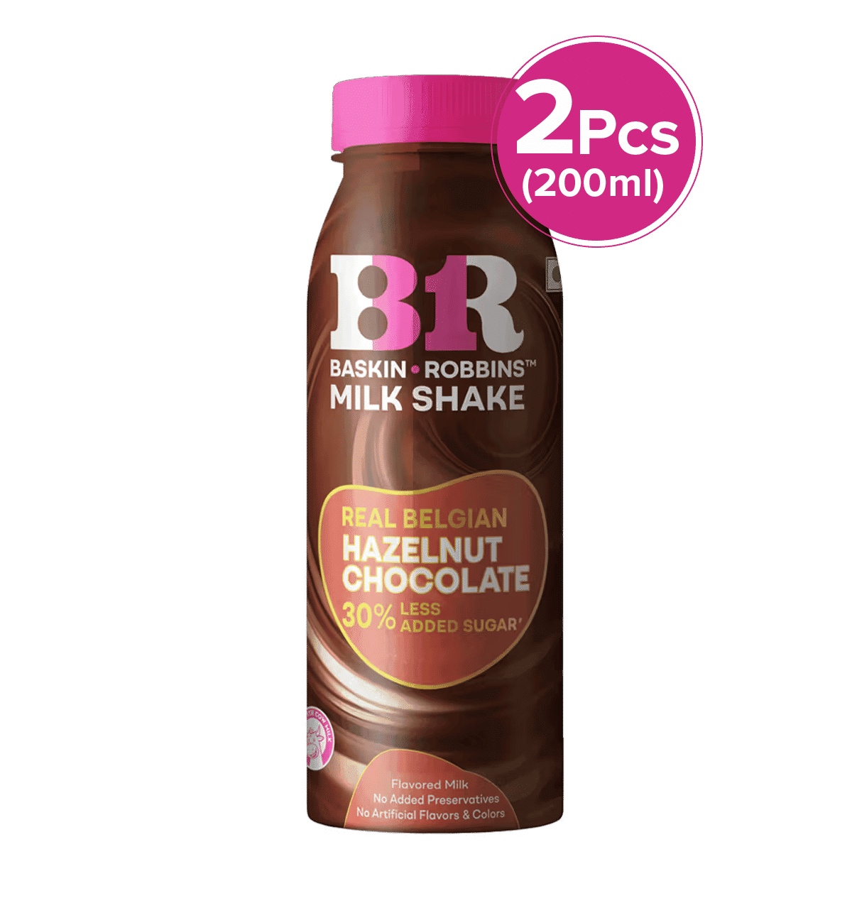 Buy Baskin Robbins Hazelnut Chocolate Milkshake Online (2 pieces) At ...