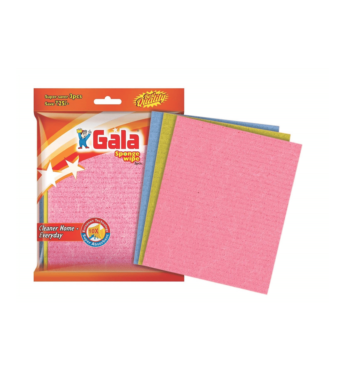 Buy Gala Kitchen Sponge Foam Wipe Set (3 Pieces) Online (1 pack) At ...
