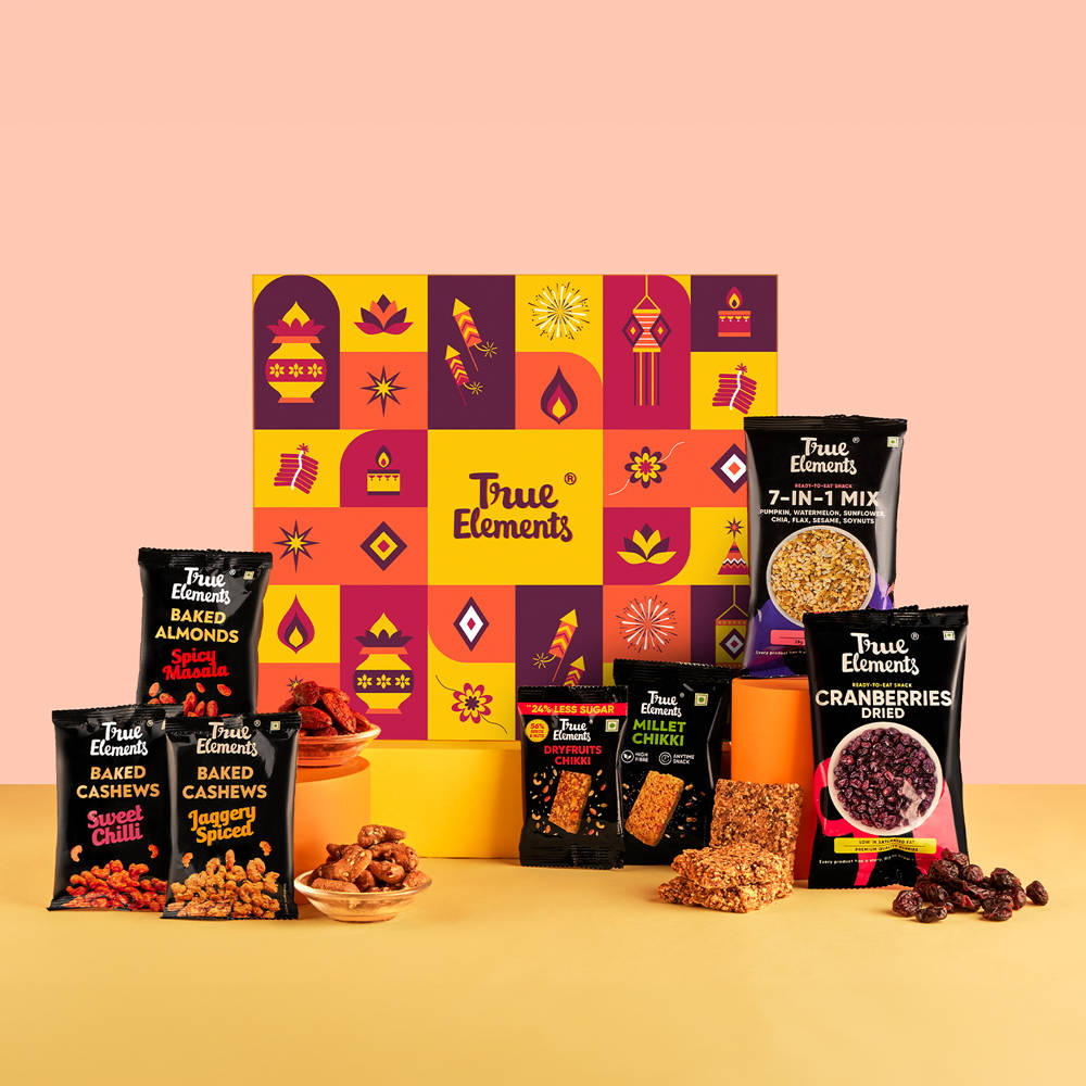 Buy True Elements True Elements Dry Fruit Gift Hamper Festive ...