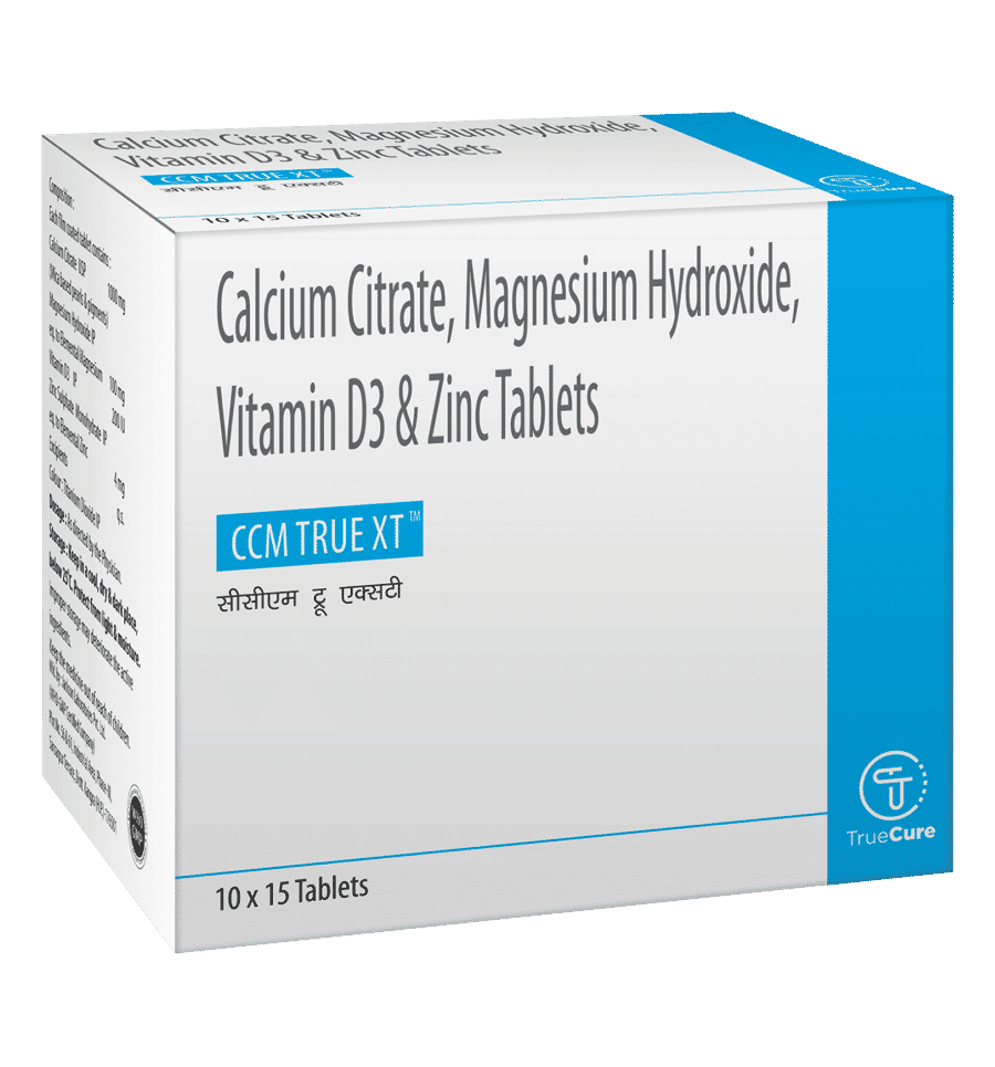 Buy Ccm True Xt Strip Of 15 Tablets undefined Online At Rs. undefined ...