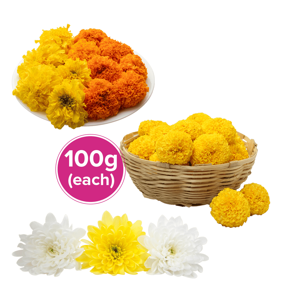 Buy Shevanti & Marigold Special 1 combo Online At Rs. 127 | Instant ...