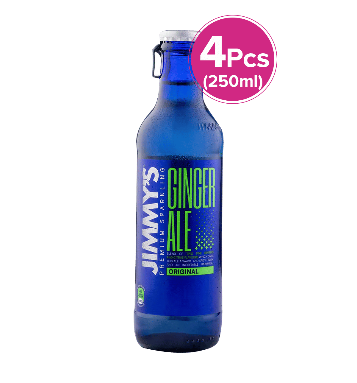 Buy Jimmy's Jimmy's Ginger Ale - Cocktail & Mocktail Mixer 4 pieces ...