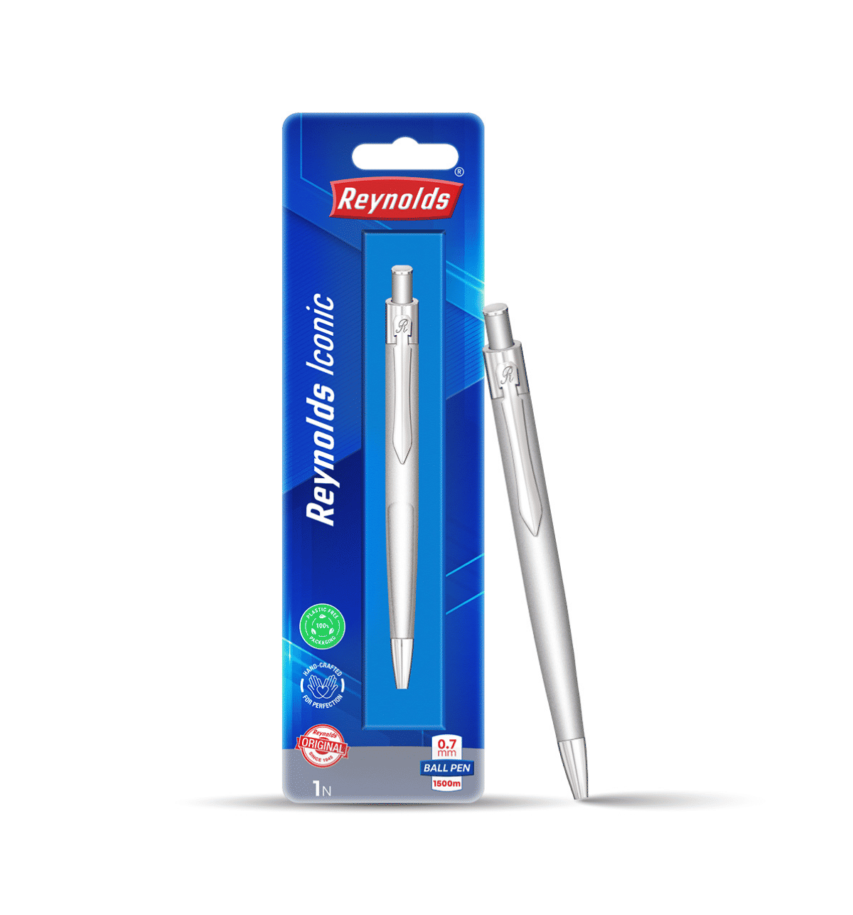 Buy Reynolds Reynolds Premium Tiktok Metal Pen, Iconic Onyx (Blue Pen ...